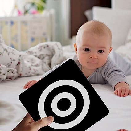 Buy Black and White Flash Cards for New Born Babies - SkilloToys.com