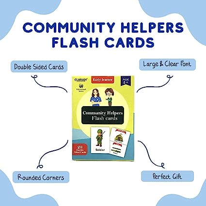 Buy Community Helper Flash Card for Kids - SkilloToys.com