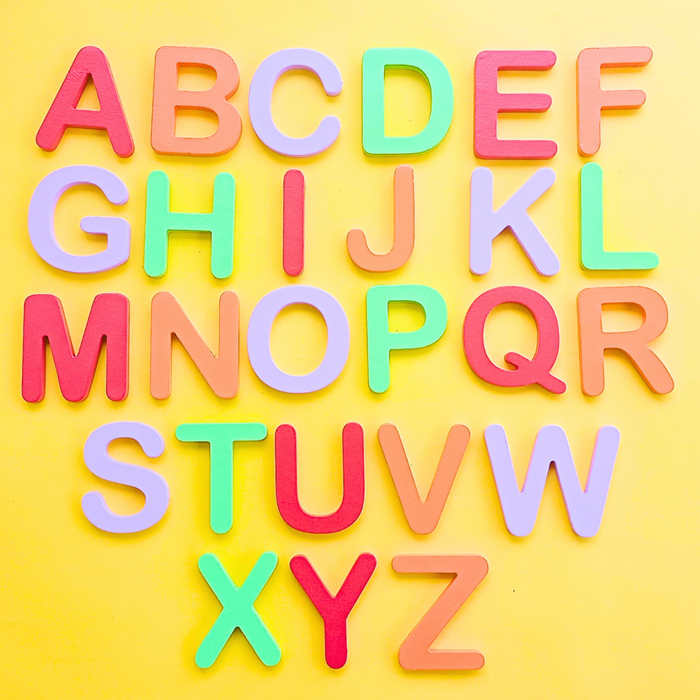 Buy Wooden English Alphabets Learning Toy - SkilloToys.com