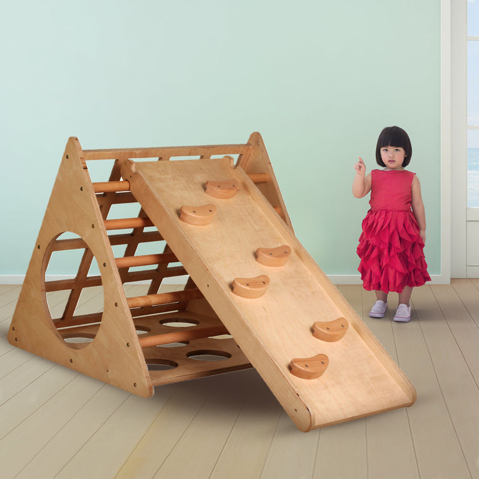 Buy Wooden Pikler Triangle Climbing Toys Online - SkilloToys.com